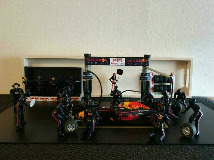 Fan maakt pitstopsets voor Max Verstappen! – Yuui's F1 scale models