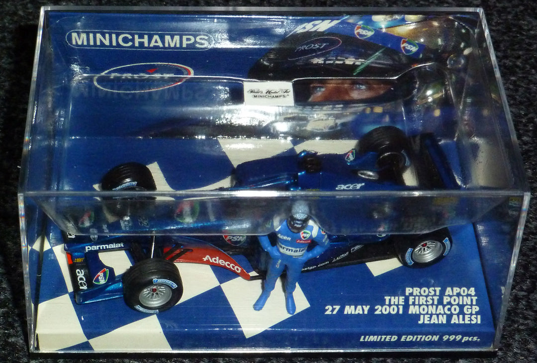 2001 - Prost Acer AP04 - Jean Alesi - The first point - 27 May 2001 Mo ...