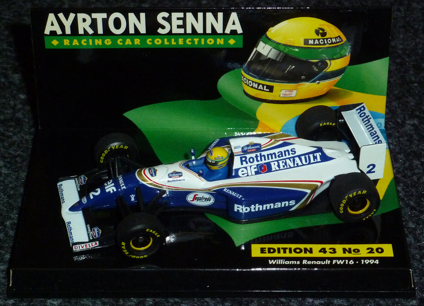 1994 - Williams Renault FW16 - Ayrton Senna - Rothmans (ASC#20) – Yuui ...