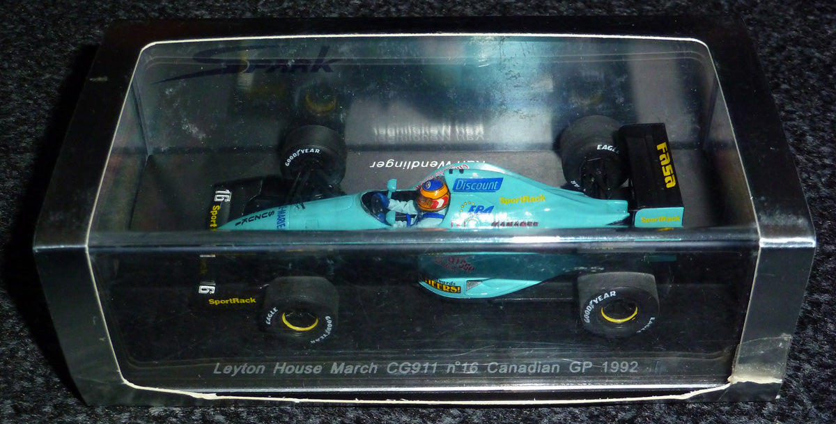 1992 - Leyton House March CG911 - Karl Wendlinger - Canadese GP – Yuui ...